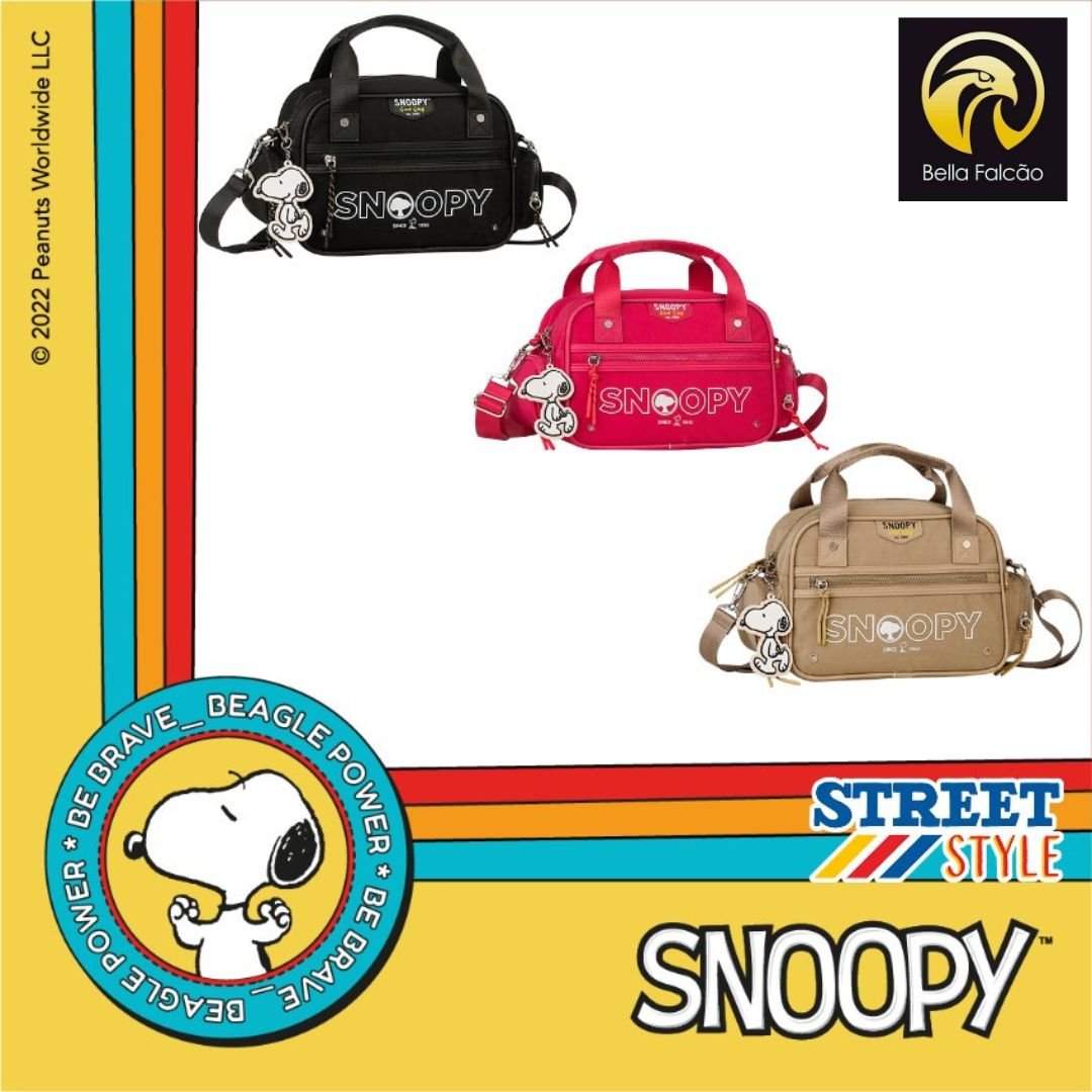 Bolsa do Snoopy uma Paixão Nacional! - Bella Falcão Bolsas